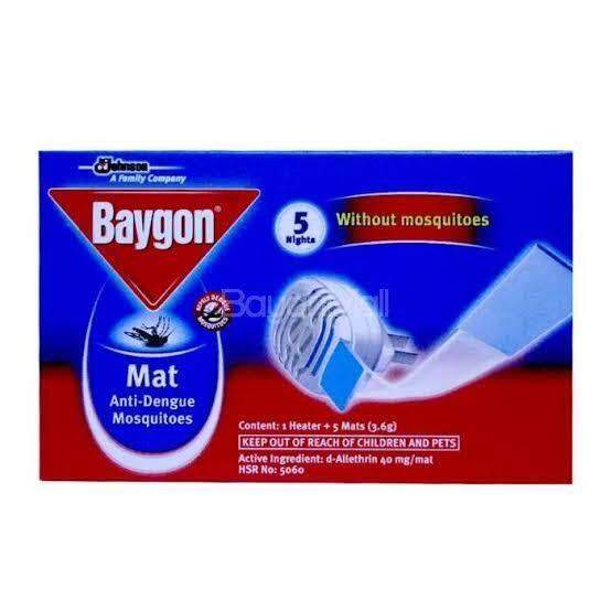 Baygon Electric Heater with 5 Mats for Anti – Dengue | Lazada PH