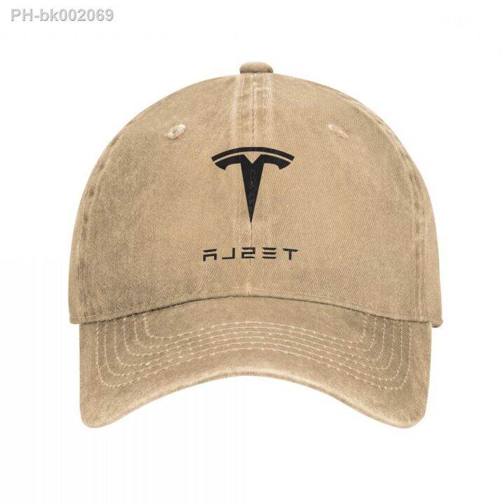 ☃ Tesla Motors Men Baseball Caps Car Racing Distressed Denim Caps Hat ...