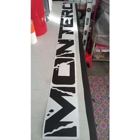 Mitsubishi Montero Gen 2 Tail Gate Sticker Design | Lazada PH