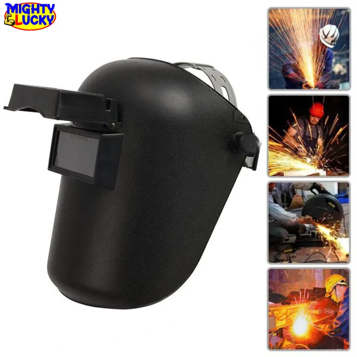 Heavy Duty Thick Head Mounted Welding Mask Open Type WB145 | Lazada PH