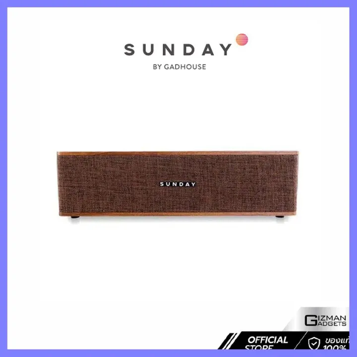 บริการเก็บเงินปลายทาง Sunday Wood Bluetooth Speaker ลำโพงบลูทูธสไตล์วิจ ...