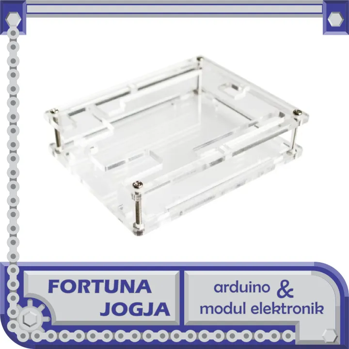 Casing Arduino Uno R3 Acrylic Acrylik Case Lazada Indonesia