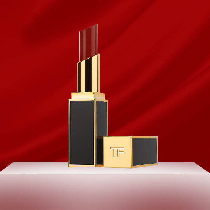 tom ford Tom Ford TF lipstick tf16 matte black tube 80 thin tube 24 Valentine's Day gift | Lazada PH