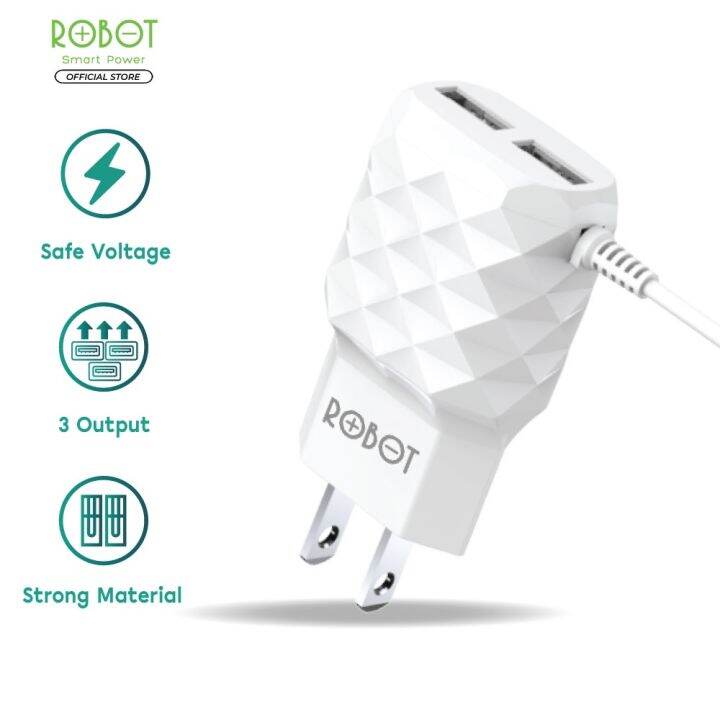 ROBOT Charger Charging USB Adapter Output RT-K5U | Lazada PH