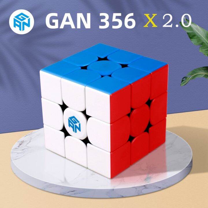 GAN 356X2.0 Magnetic Magic Speed GAN X Cube Stickerless GAN 356 X Professional แม่เหล็กปริศนา ...