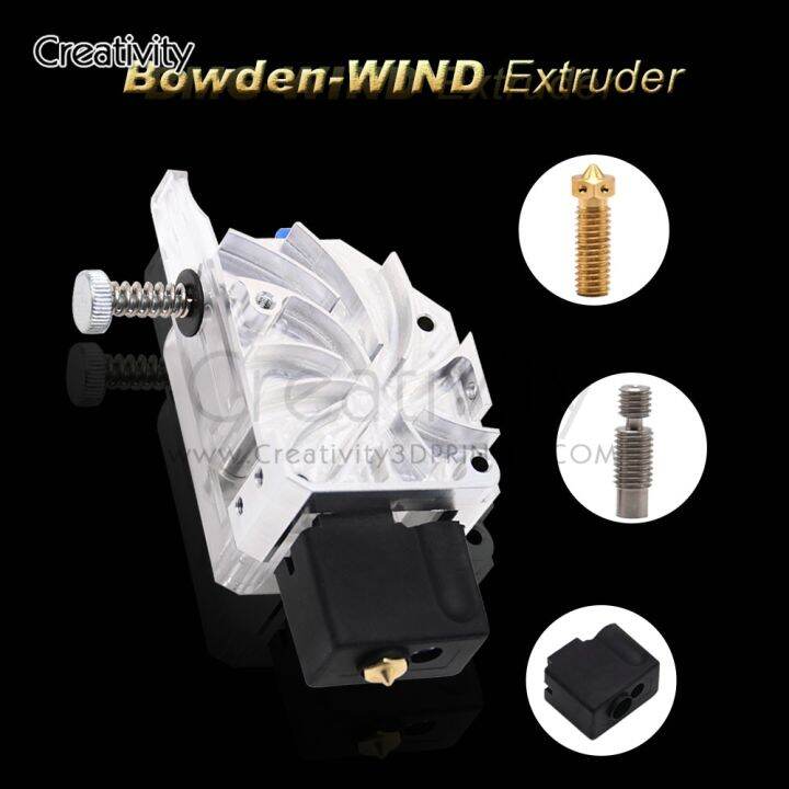 NF-WIND V6 Dual Drive MK8 Extruder For Simple Installation Ender 3 Upgrade Short Distance ...