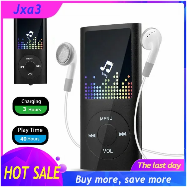 【Hot】Portable MP3 Music Player with FM Hi-Fi Lossless Support up to ...
