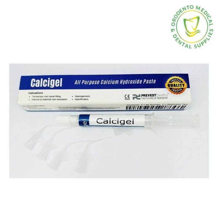 Calcigel All Purpose Calcium Hydroxide Paste 2 Grams-Dental | Lazada PH