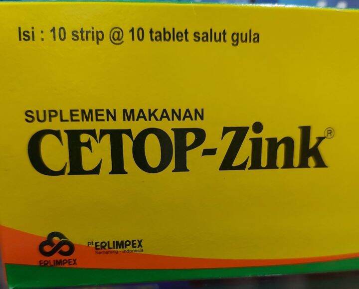 Zeviton Suplemen Vitamin Dan Mineral - Strip - Alternatif Becom Zet ...