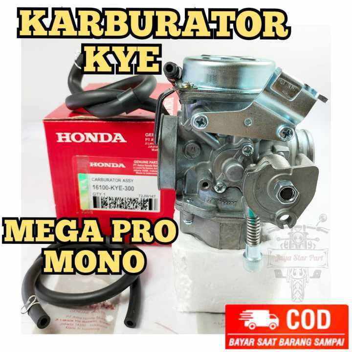KARBURATOR HONDA KYE ASLI ORIGINAL KEIHIN ' MEGAPRO NEW ' MONOSHOCK ' MEGA PRO NEW MONO ' ASLI ...