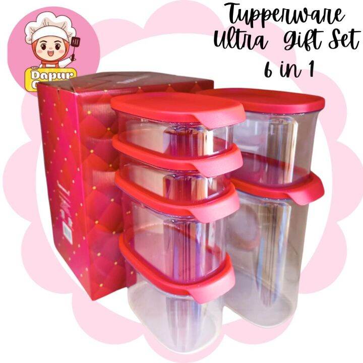 Tapuware🎁 Hadiah Tupperware🎁Wish card 🎁 Tupperware Ultra Clear ...