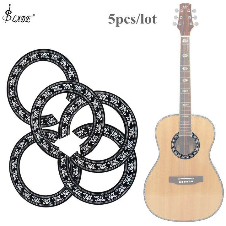 SLADE 5pcs/lot 39 Inch Classical Guitar Sound Hole Decal Sticker | Lazada
