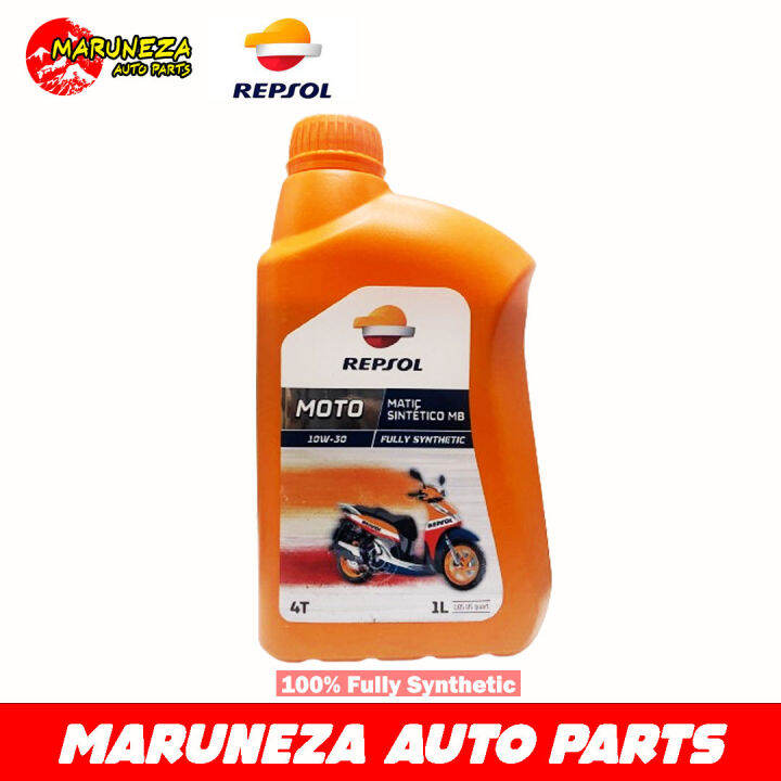 Repsol MOTO Matic Sintetico MB 10W30 100% Fully Synthetic 1L | Lazada PH