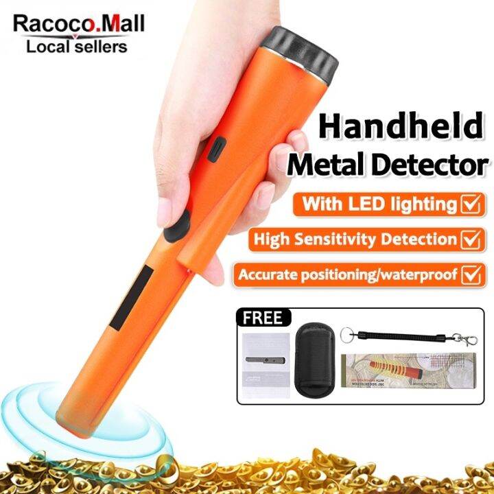 Portable Metal Detector Waterproof Handheld Detecto Gold Silver Scanner ...