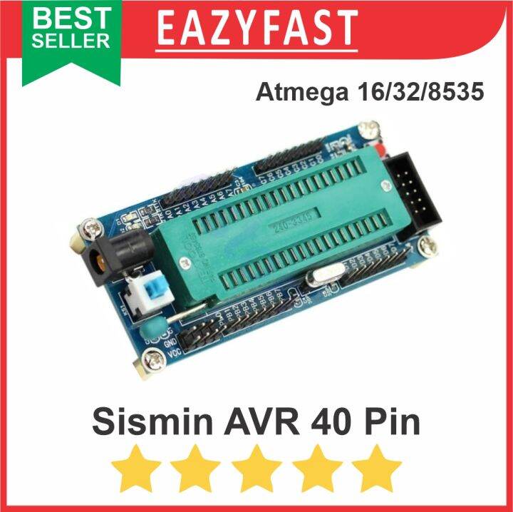 Sistem Minimum System Atmega16 Atmega32 Atmega8535 40 Pin AVR Sismin | Lazada Indonesia