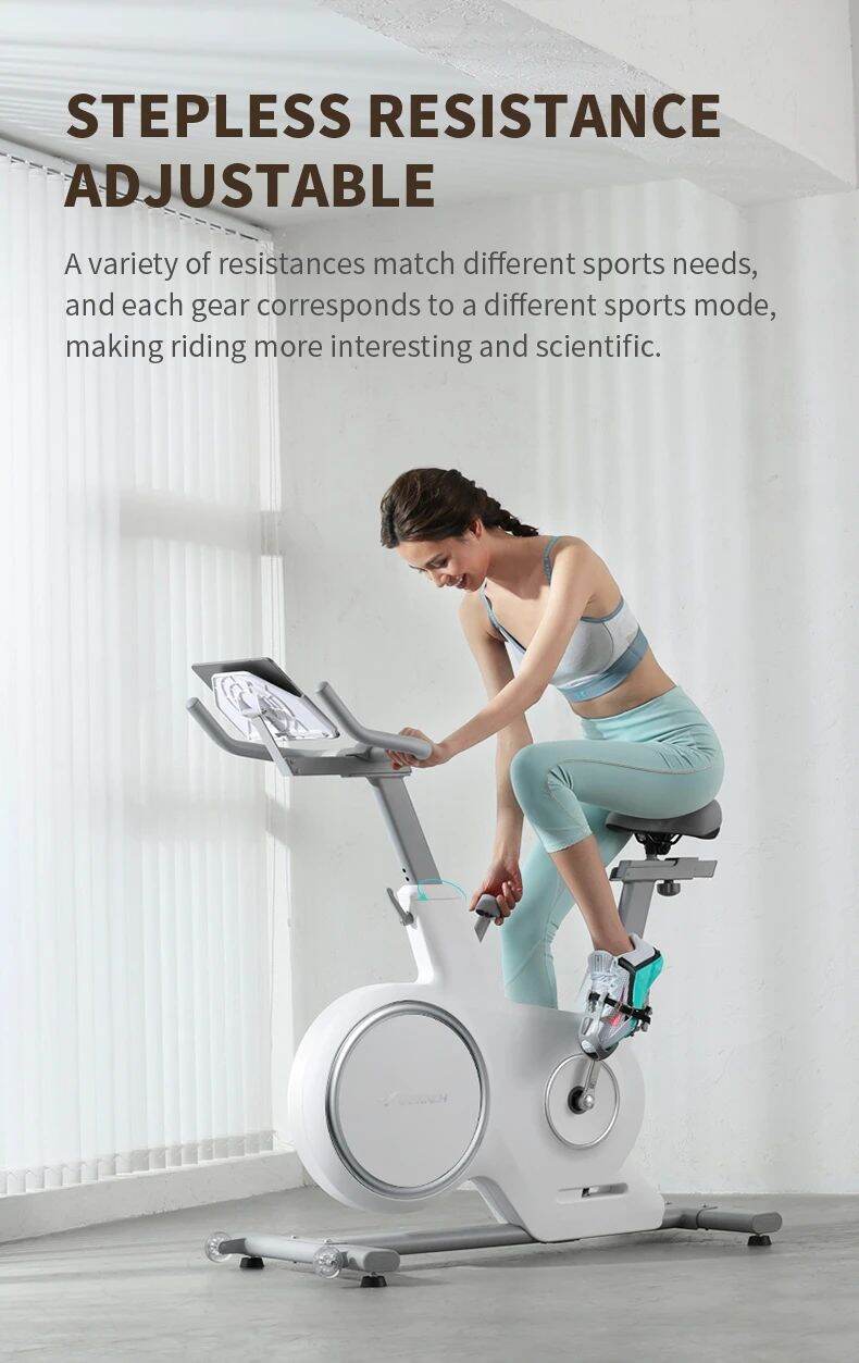 【สต๊อก กทม 3 วันถึง 】Merach Indoor Exercise Bike（Either Black Or White）Weight Loss Folding ...