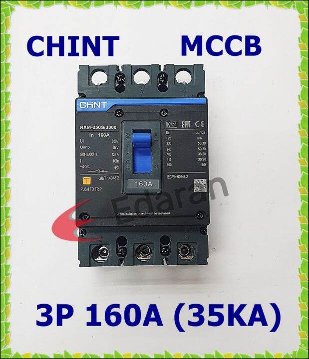CHINT 3P 160A 35KA MCCB (NXM-250S) | Lazada