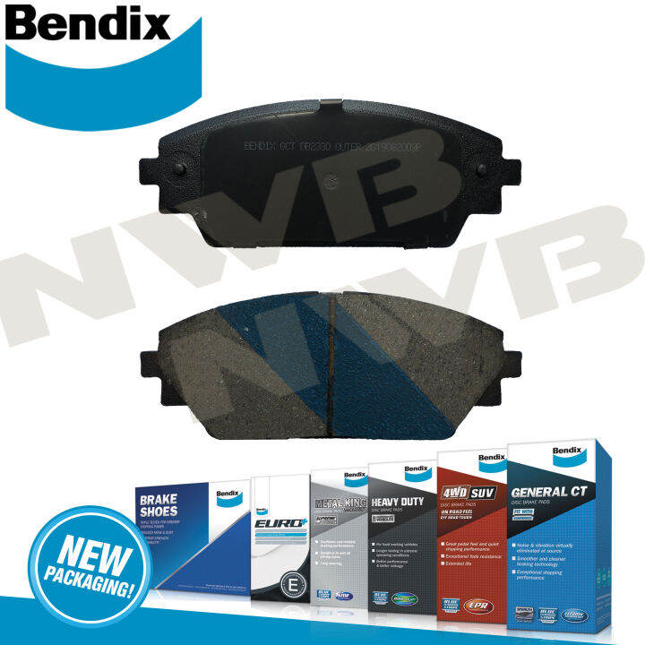 Bendix Brake Pads Front Set GCT for Mazda 3 Skyactiv 2014-2019, CX-3 2017-2021, CX-30 2020-2021 ...