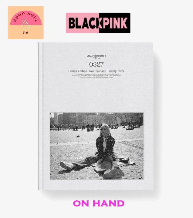ON HAND BlackPink LISA 0327 PHOTOBOOK VOL. 4, Hardcover, Sealed ...