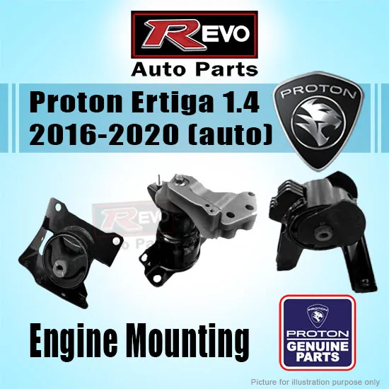 100% Original Proton Genuine Part Proton Ertiga Engine Mounting Kit Set ...