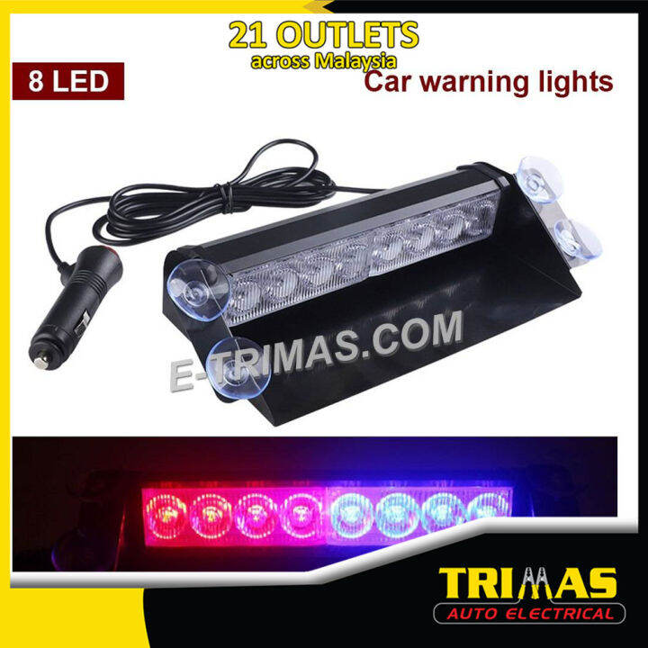 TRIMAS 12V LED Strobe Light Emergency Warning Car Flash Flashing on ...