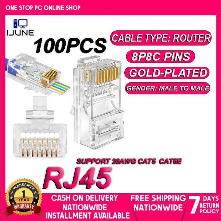 RJ45 8P8C Pins, Router, Ethernet Cable, Wifi, Male to Male, 1.0MM ...