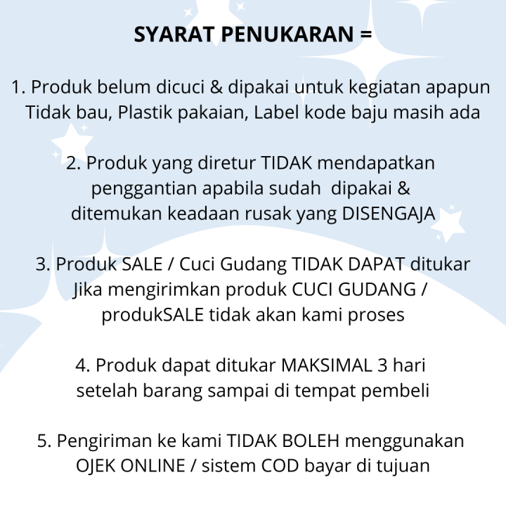 PENUKARAN PRODUK ( KHUSUS UNTUK YANG SUDAH KONFIRMASI DAN DI SETUJUI ...