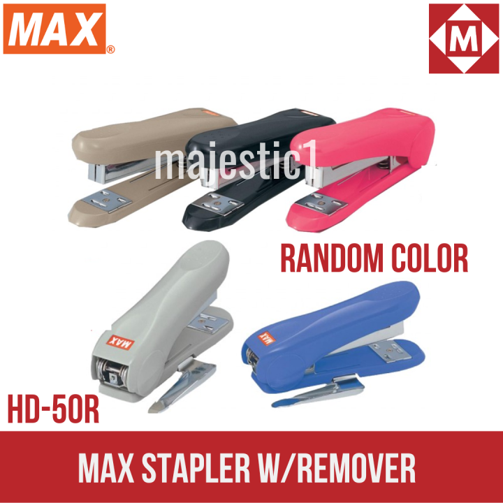 Max Stapler with Remover HD-50R (RANDOM COLOR) | Lazada PH
