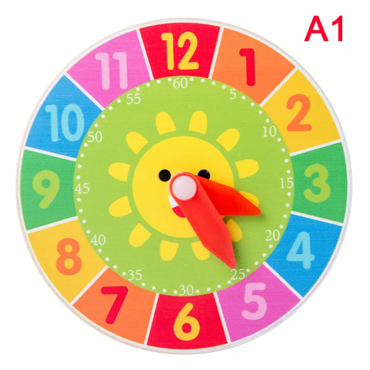 WenRan XiaoLouL Busy Board DIY Clock Toys Baby Montessori Sensory ...