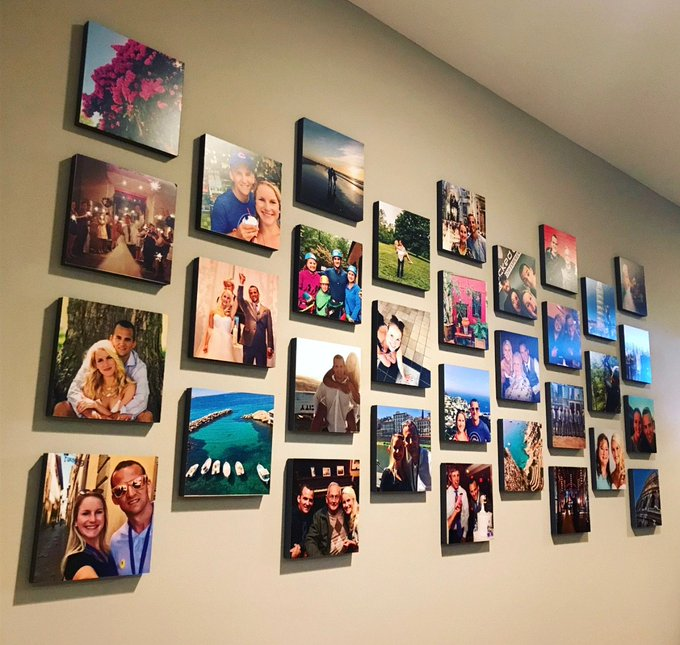 Square size Photo on Sintra Board Personalize wall art | Lazada PH