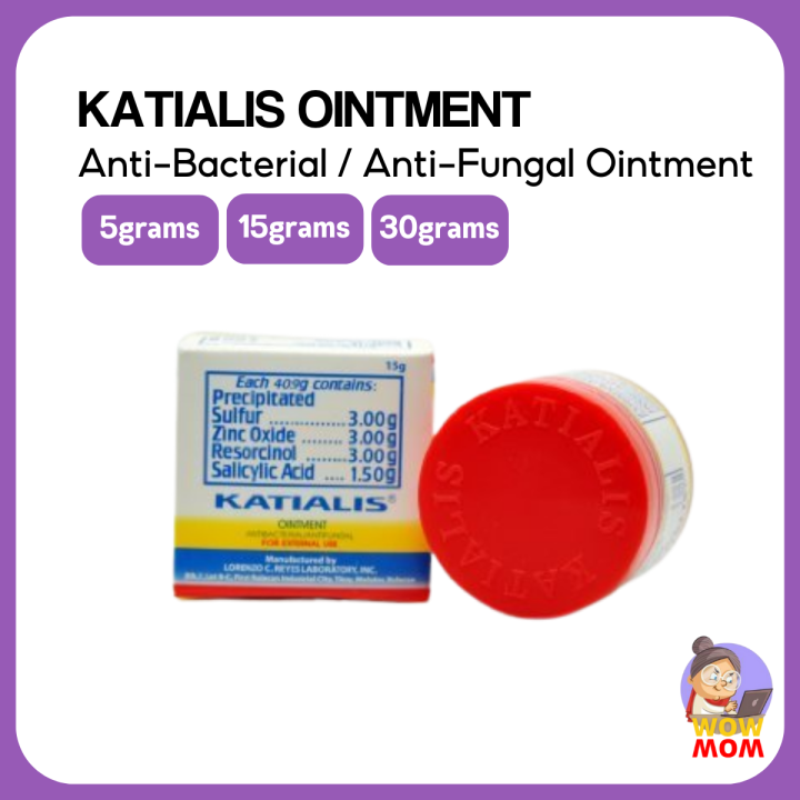 Wowmom [AUTHENTIC] Katialis Anti-Bacterial Anti-Fungal Ointment | Lazada PH