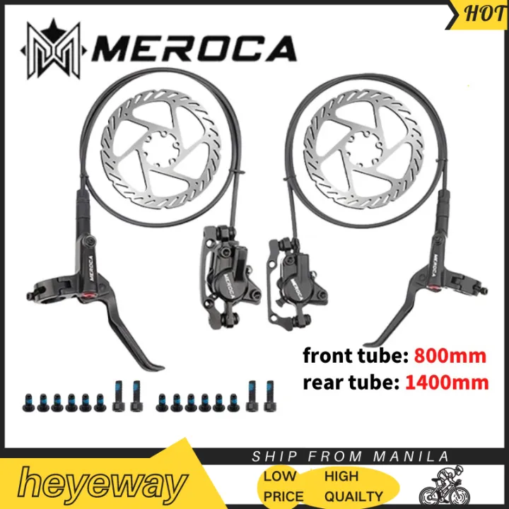 MEROCA M800 Bicycle Hydraulic Brake Disc Brake Set Mountain Bike ...