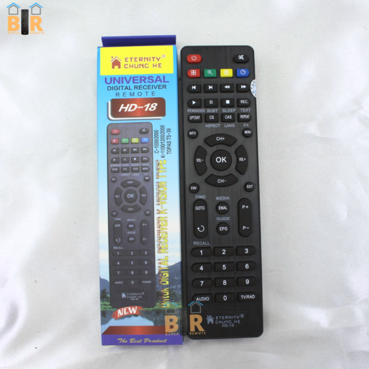 Remot Remote digital receiver parabola MULTI K-VISION type HD-18 C2000 ...