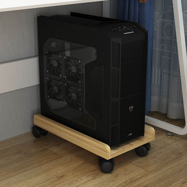 Host computer bottom bracket Simple white rack Freight support base ...