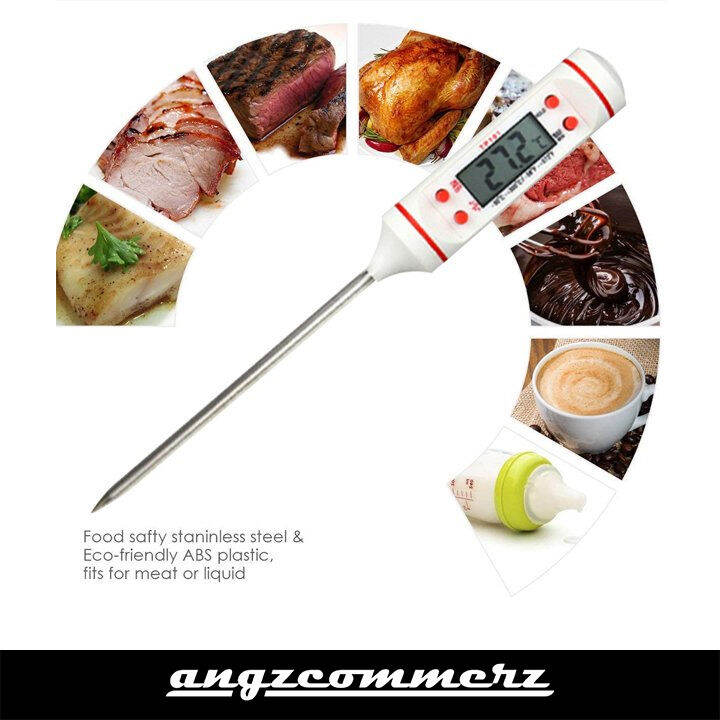 Digital Termometer Masak Suhu Air Masakan Dapur Thermometer | Lazada ...