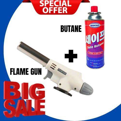 Thinkwittyofficial BEST SELLER Flame gun with Butane/ Blow torch and ...