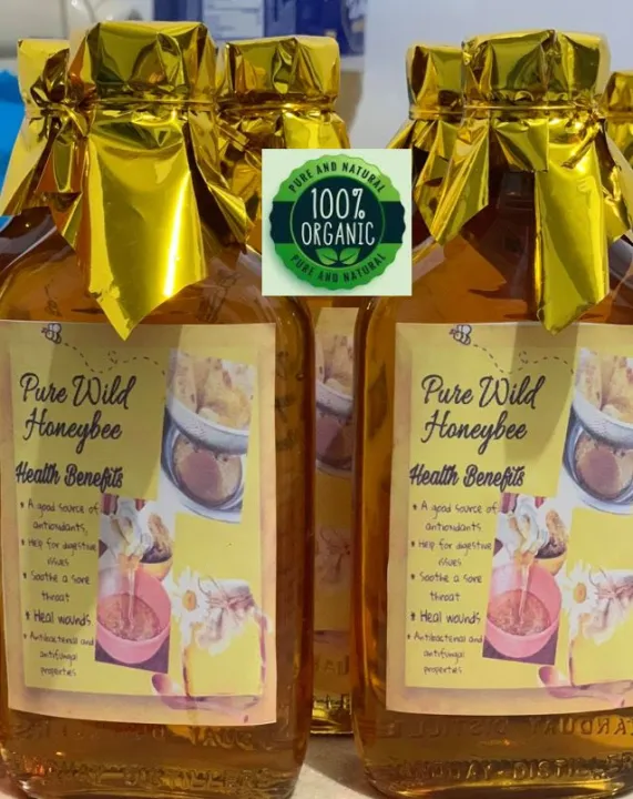 Pure HONEY BEE 100% ORGANIC Cultured & Wild Honey (Available in 750mL ...