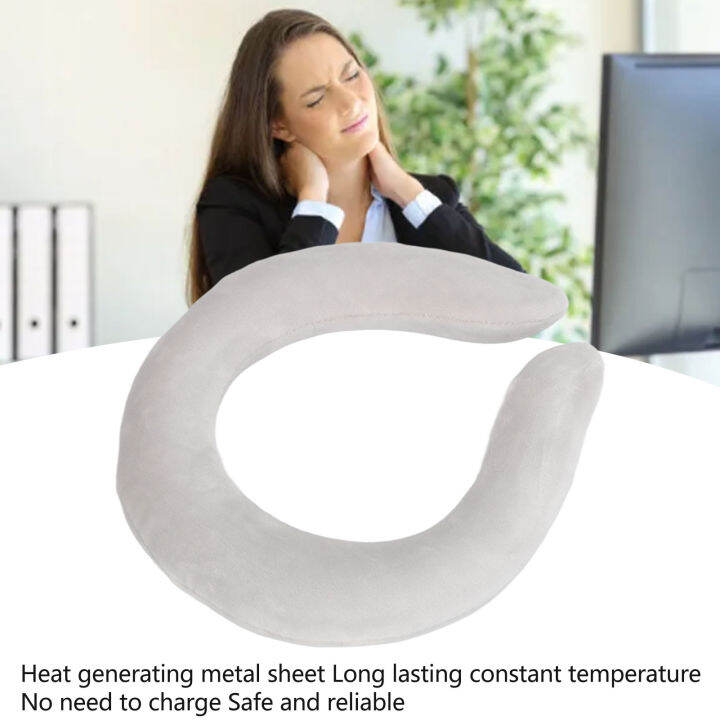 Neck Self Heating Collar Plush Cover Constant Temp 48 Degrees Celsius ...