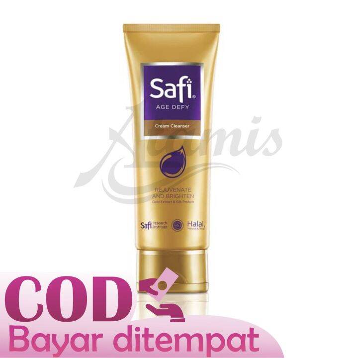 SAFI Age Defy Cream Cleanser 50gr 100% / Pembersih Wajah Safi / Sabun ...