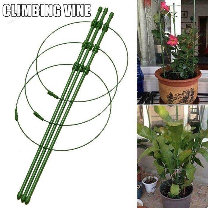 pagar pot tanaman tralis plastik rambat 75 cm hiasan dinding kebun ...