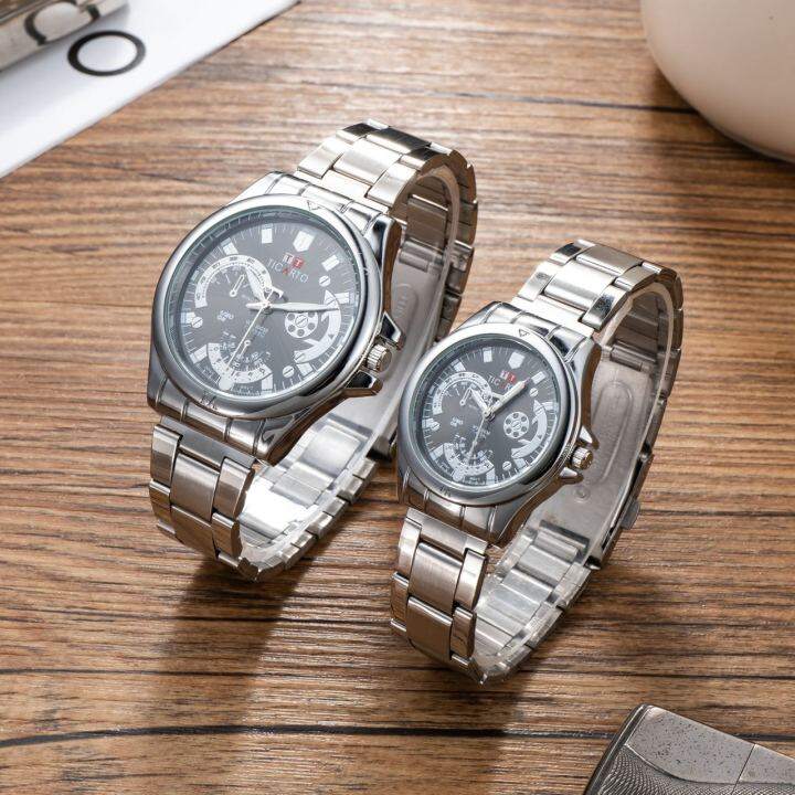original Ticarto stainless steel couple watch waterproof pointer ...