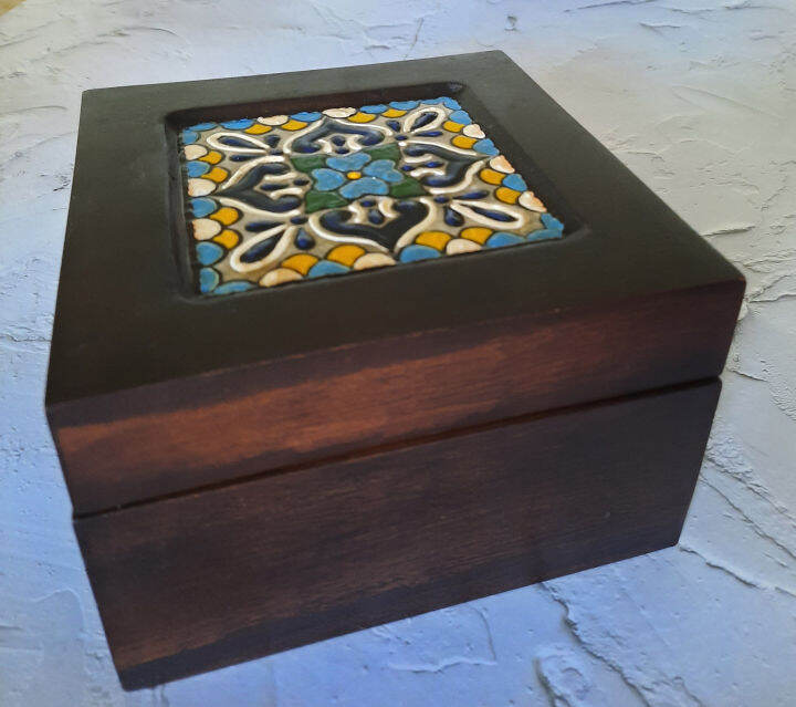 Pintadas El Asturiano Trinket Box- Spanish Designed Hand Painted Box ...