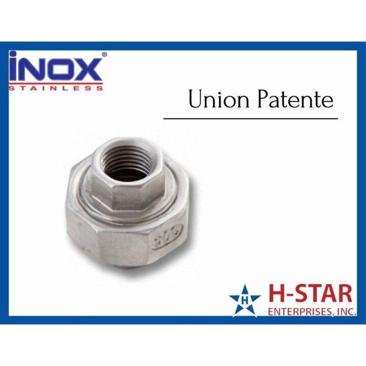 Stainless Steel Screw Type Fittings UNION PATENTE T304 | Lazada PH