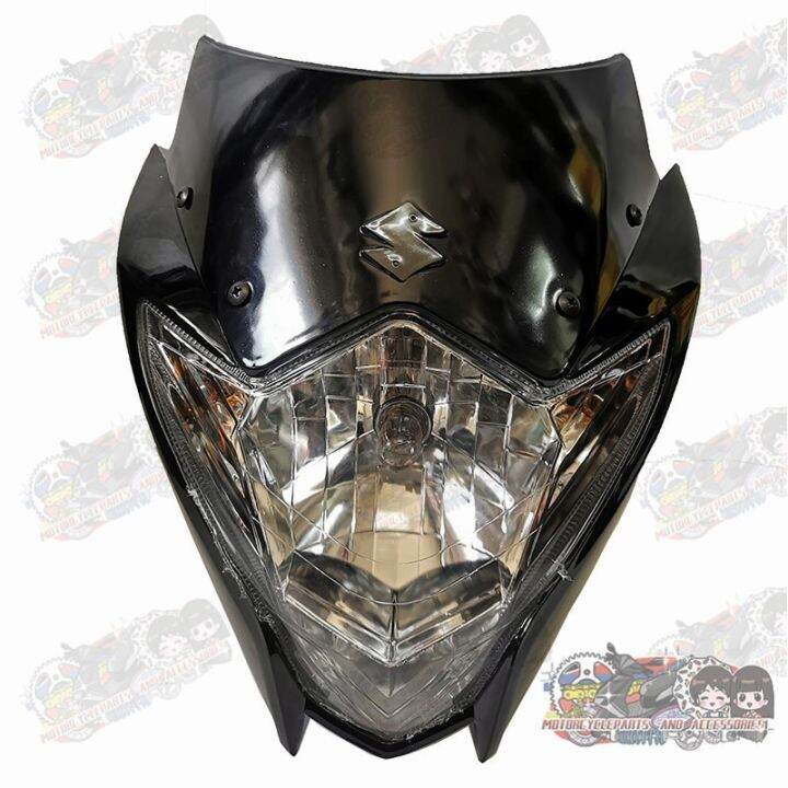 LJ Motorcycle headlight assembly reborn headlight assy for suzuki ...