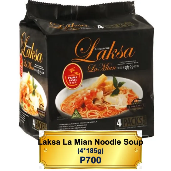 Prima Taste La Mian Premium Instant Noodles - Laksa | Lazada PH