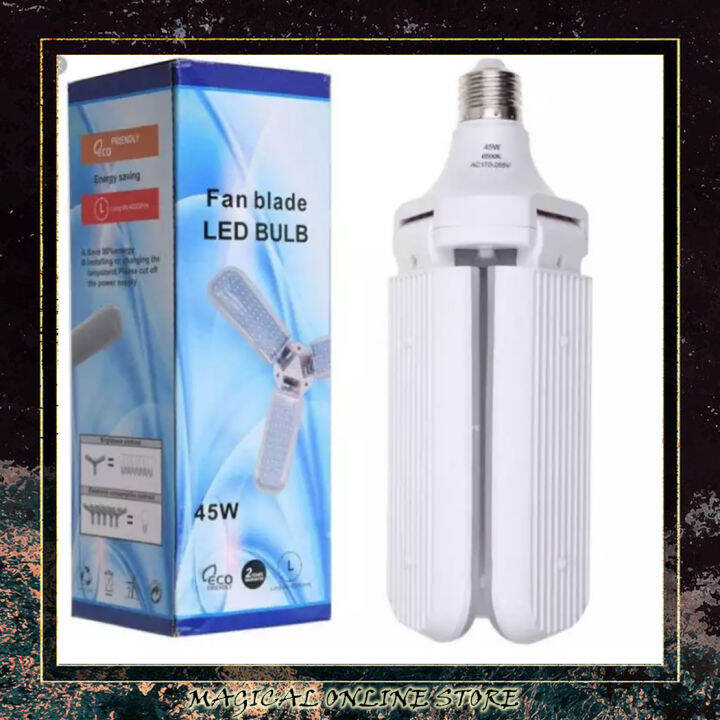 CPLA Foldable Fan Blade LED BULB | Lazada PH