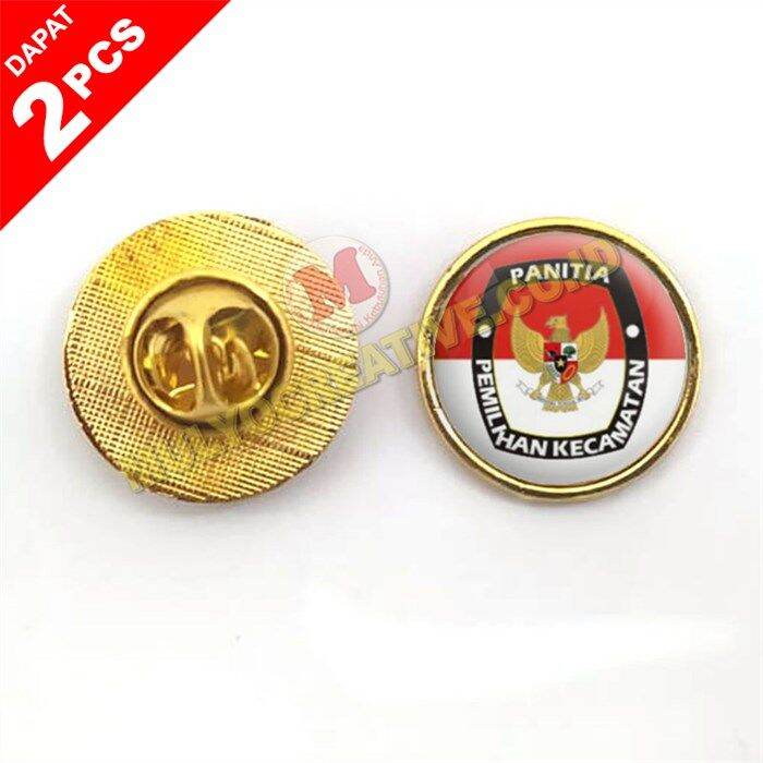Pin PPK KPU Pin Bros Wing Logo Panitia Pemilihan Kecamatan Pin Logo PPK ...