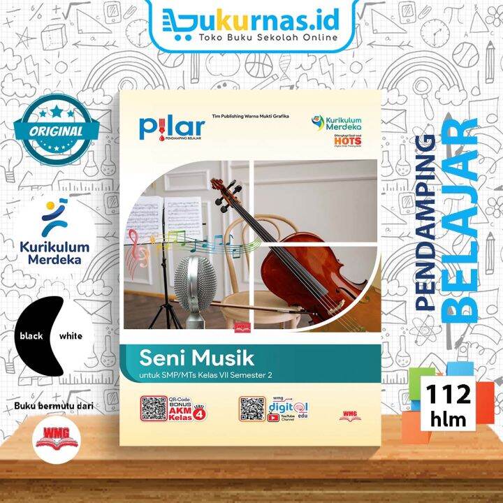Buku Pendamping Belajar (PILAR) Seni Musik SMP/MTs kelas 7 Semester 2 - Kurikulum Merdeka ...