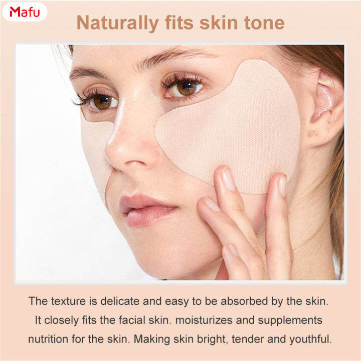 MA 5 Pairs Sunscreen Face Patch Golf Sunscreen Patches Anti-Sweat ...