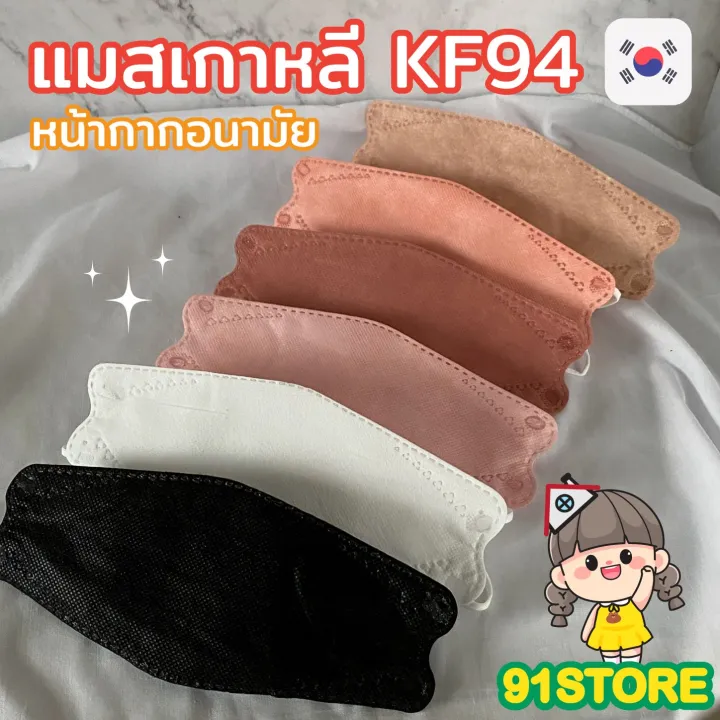 แมสเกาหลี KF94 | Lazada.co.th